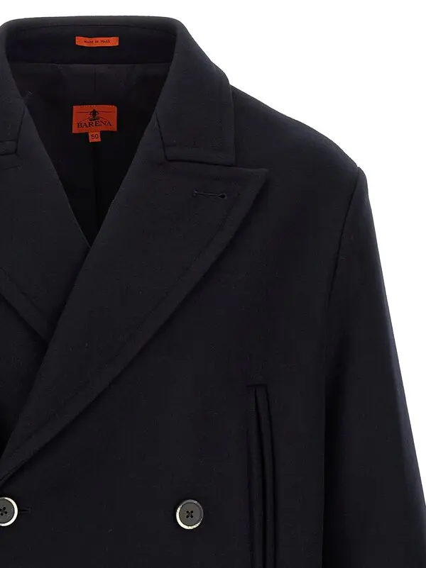 Barena Venezia Double-breasted Peak-lapel Coat