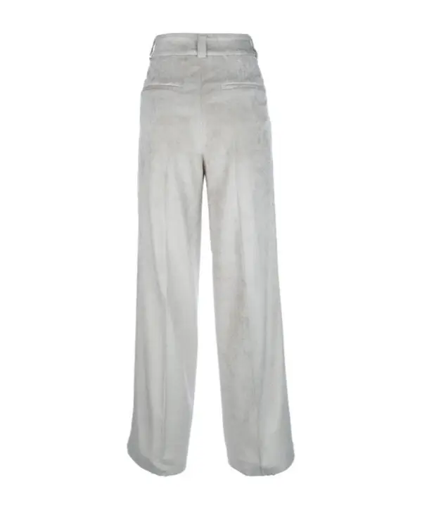 Peserico Pleated Zipper Casual Pants