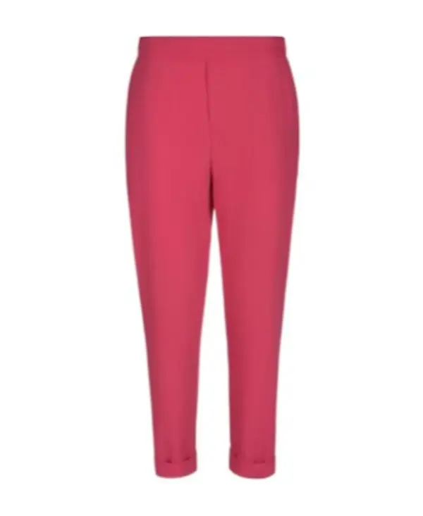 P.a.r.o.s.h Tapered Cropped Trousers - Red