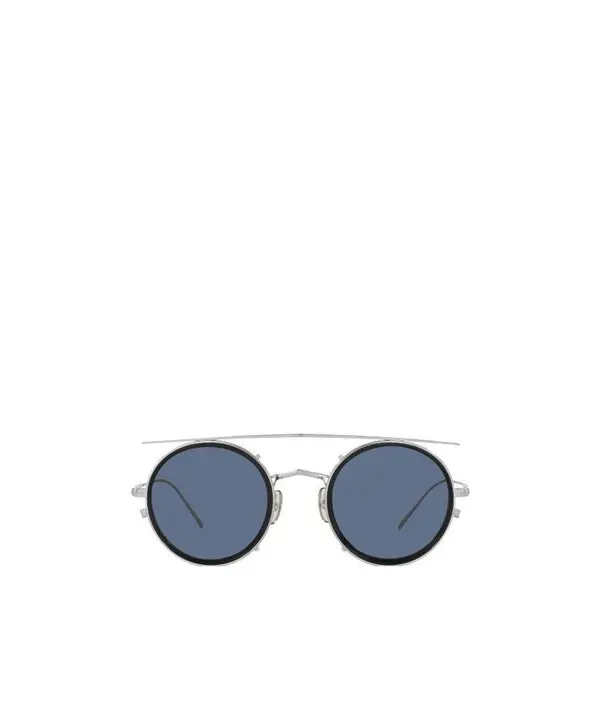 Oliver Spencer Round Frame Sunglasses - Blue