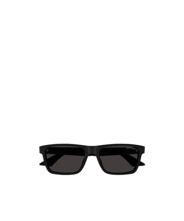 Montblanc Rectangular Frame Sunglasses - Black