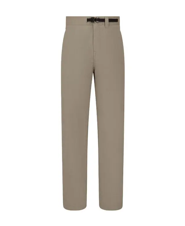 Dior Logo Patch Belted-waist Trousers