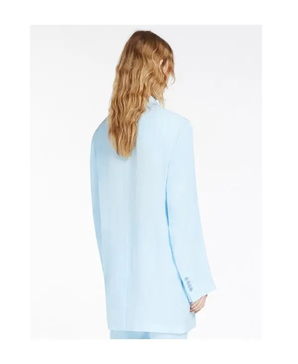 Sportmax Fitted Double-breasted Button Blazer