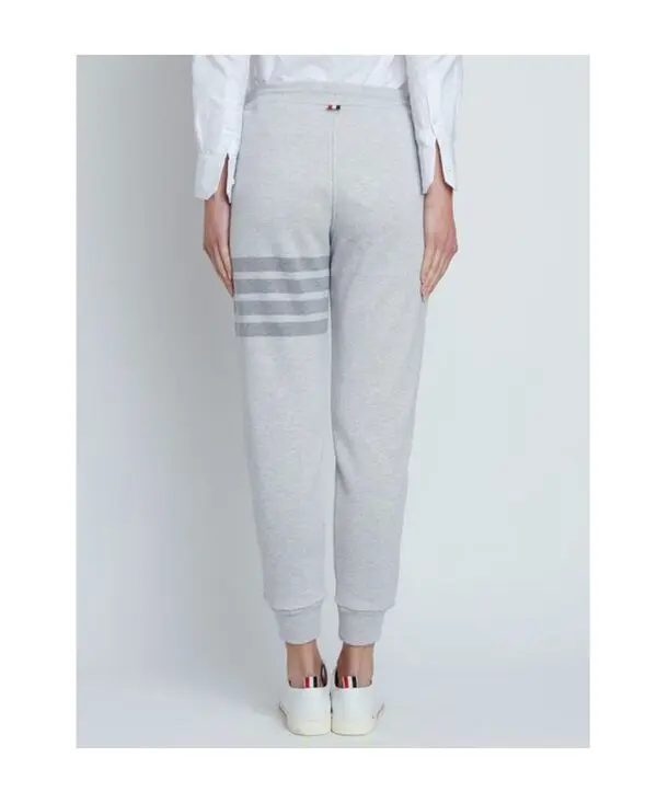 Thom Browne Rwb 4-bar Striped Track Pants - White