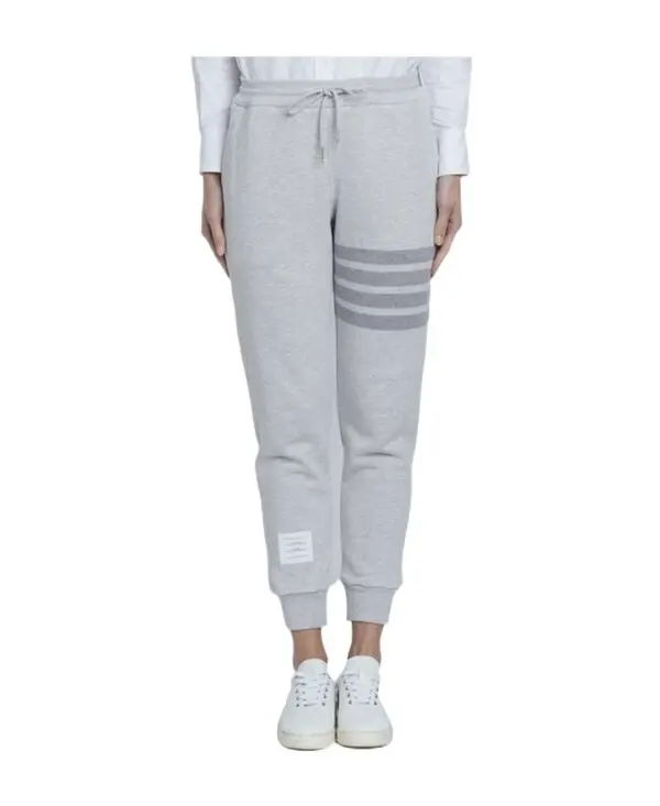 Thom Browne Rwb 4-bar Striped Track Pants - White