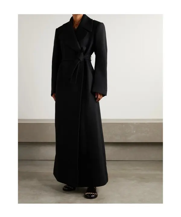 Dries Van Noten Long-sleeved Belted Coat