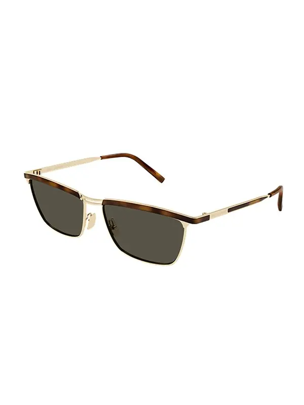 Saint Laurent Rectangle Full Rim Sunglasses