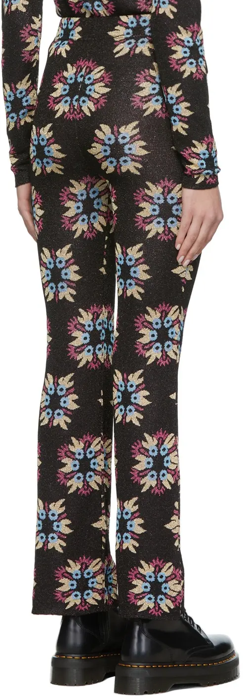 Rabanne Jacquard Bell Bottoms