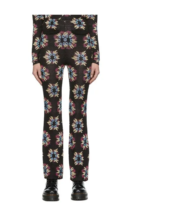 Rabanne Jacquard Bell Bottoms