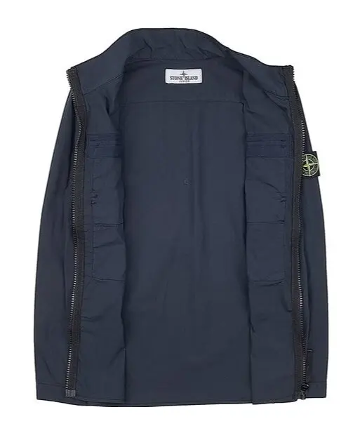 Stone Island Long Sleeve Jacket With Chest Pockets