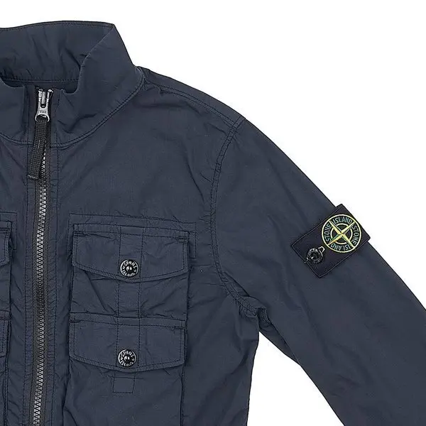 Stone Island Long Sleeve Jacket With Chest Pockets
