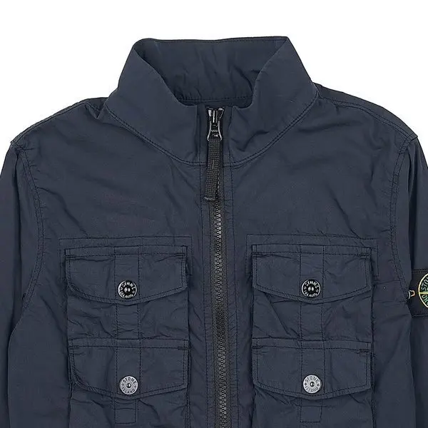 Stone Island Long Sleeve Jacket With Chest Pockets