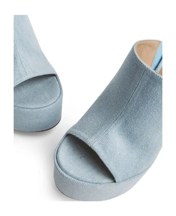STUART WEITZMAN Open Toe High Heel Platform Sandals