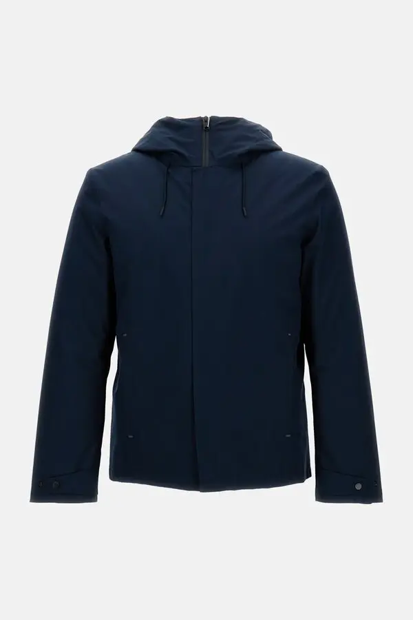 Woolrich Drawstring Hooded Jacket - Black