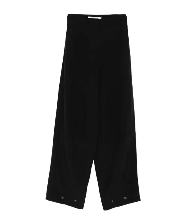 RÓHE Wide Leg Casual Pants With Belt Loops