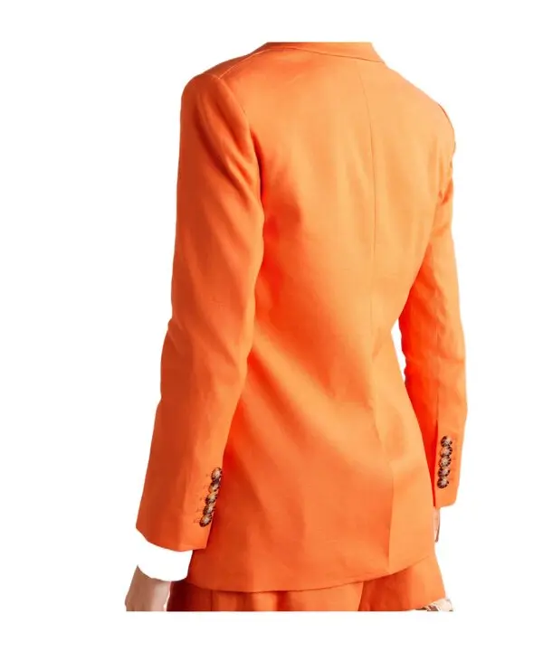 Veronica Beard Bexley Linen-blend Blazer