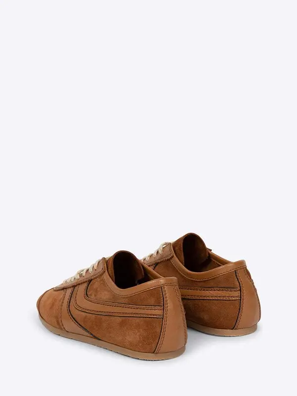 Dries Van Noten Retro Low-top Sneakers - Tan
