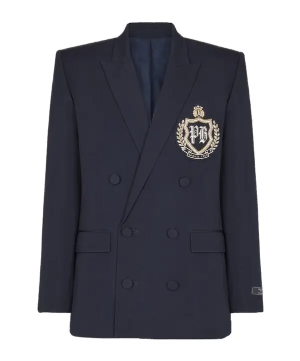 Balmain Patch Embellished Blazer