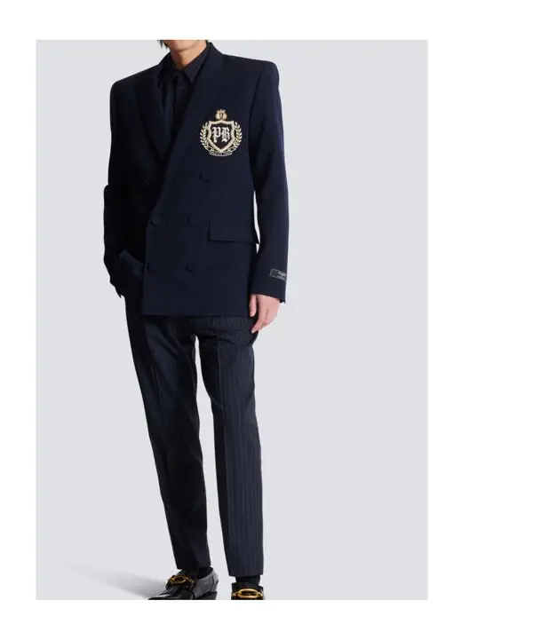 Balmain Patch Embellished Blazer