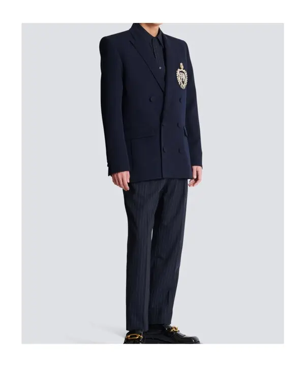 Balmain Patch Embellished Blazer