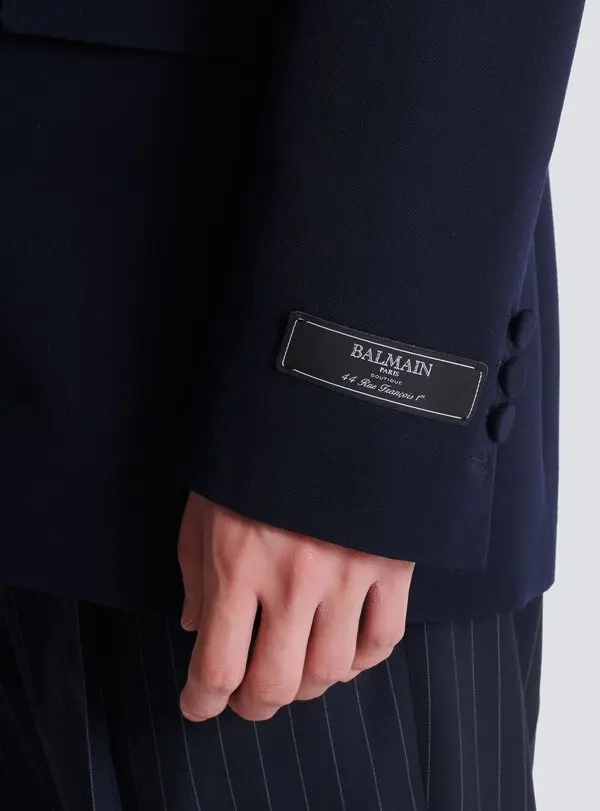 Balmain Patch Embellished Blazer