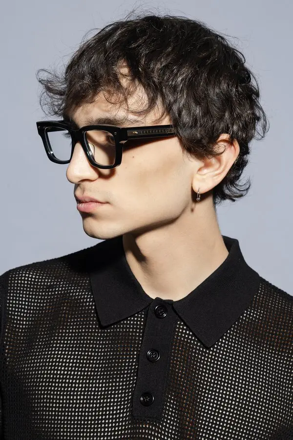 Valentino Garavani Logo Studded Square Eyeglasses