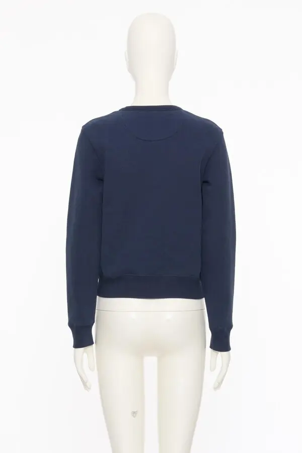 Valentino Garavani Embroidered Cotton Crewneck Sweatshirt