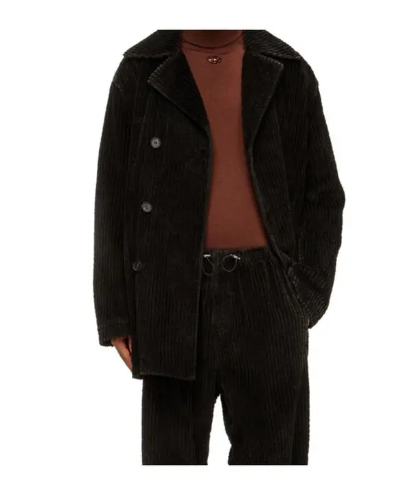 DIESEL® Otis Corduroy Double-breasted Coat