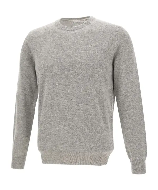 KANGRA Crew Neck Sweater - Grey