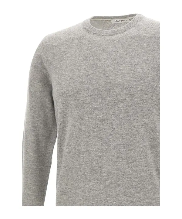 KANGRA Crew Neck Sweater - Grey