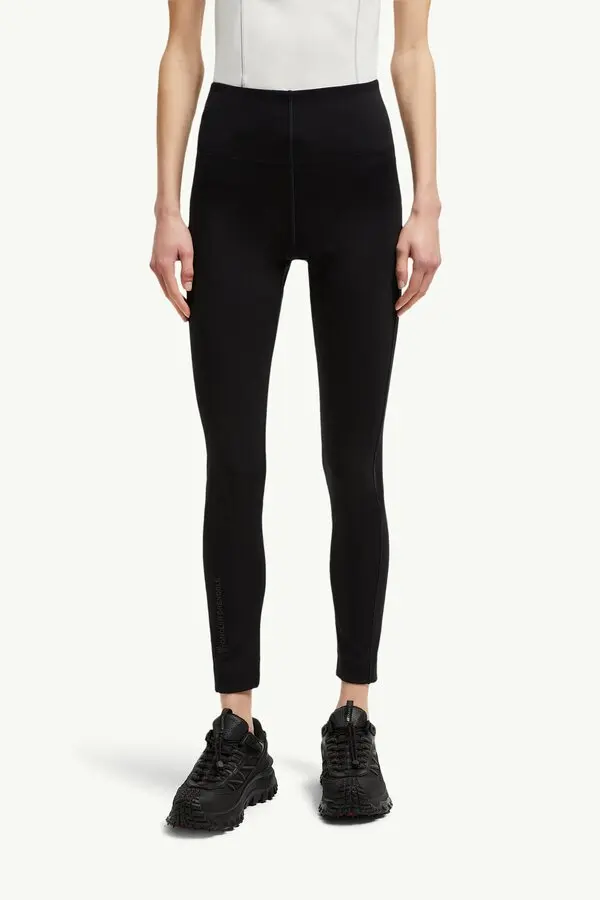 Moncler Technical Jersey Leggings