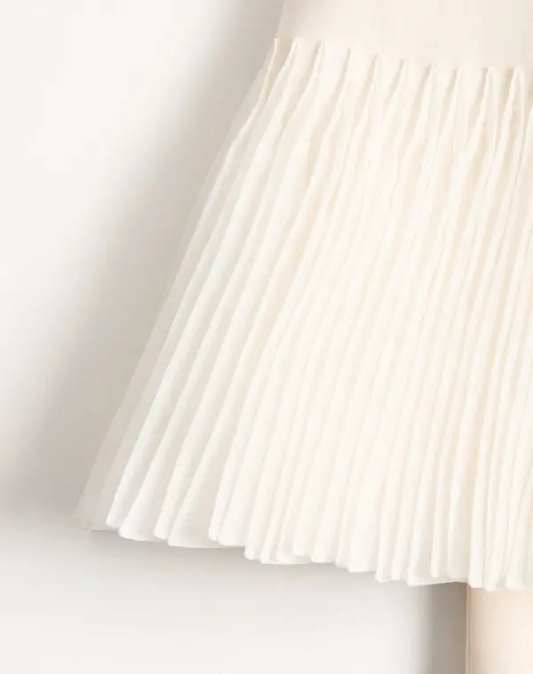 Valentino Garavani Embroidered Crepe Couture Short Dress