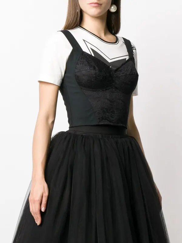 Dolce & Gabbana Lace Corset Top