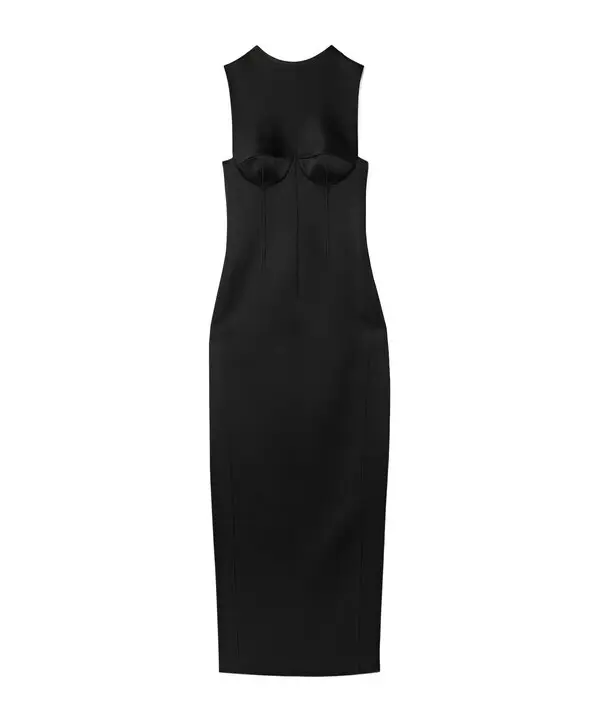 Khaite Shoshanna Maxi Dress - Black
