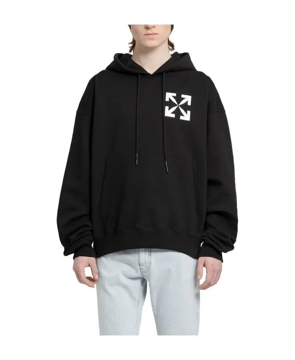 Off-White Arrows-print Cotton Hoodie