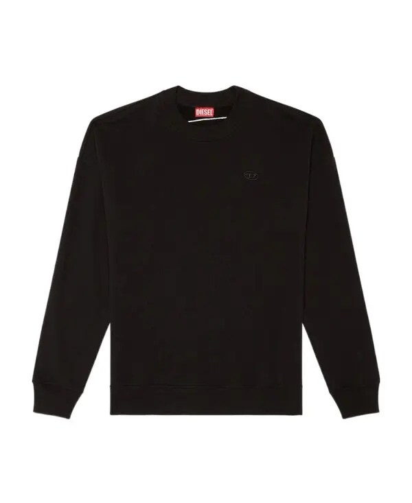 DIESEL® S-rob-megoval-d Logo Embroidered Sweatshirt