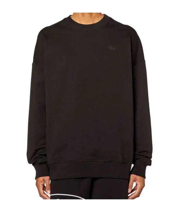 DIESEL® S-rob-megoval-d Logo Embroidered Sweatshirt