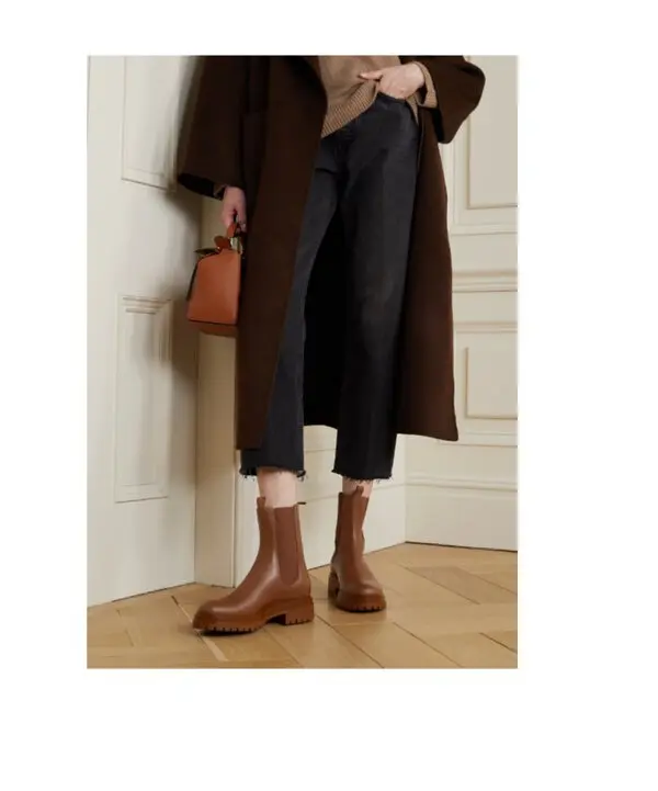 GIANVITO ROSSI Suede Chelsea Boots