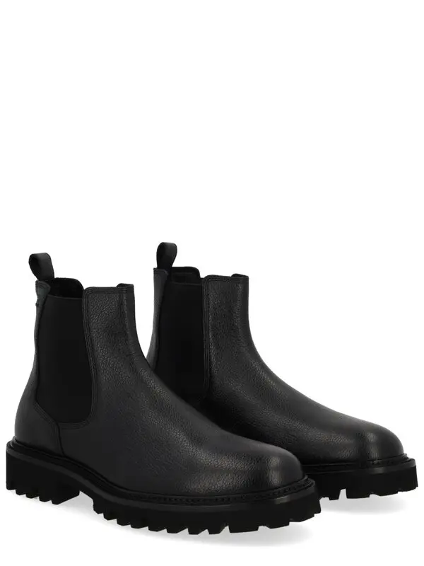 Hugo Boss Julyo Leather Chelsea Boots