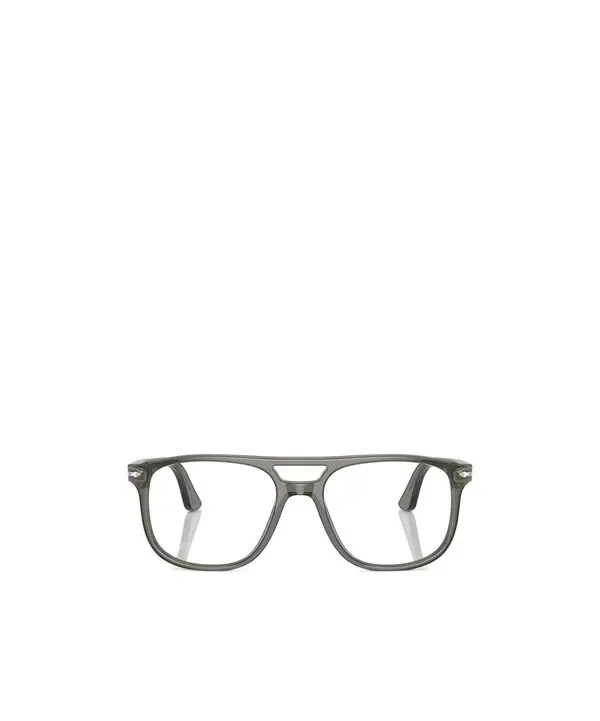 Persol Greta Square-frame Eyeglasses - Gray