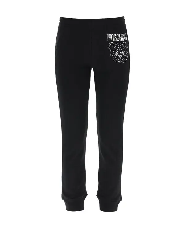 Moschino Embellished Teddy Bear Track Pants