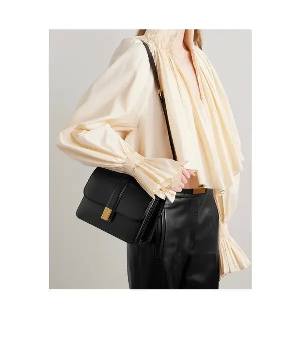Khaite Blake Flap Shoulder Bag