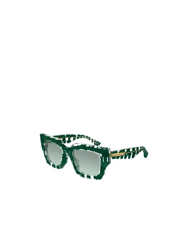 Bottega Veneta Rectangle Frame Sunglasses