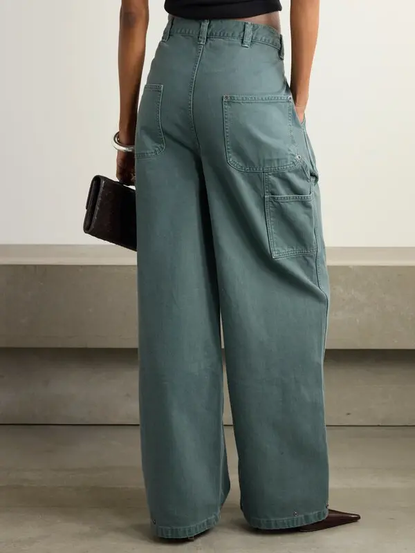 Magda Butrym Straight-leg Jeans With Belt Loops
