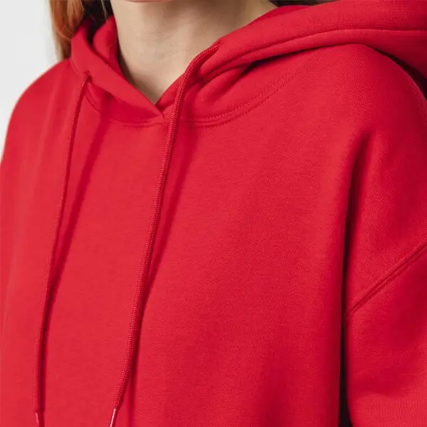 MSGM Logo Hooded Sweater - Red