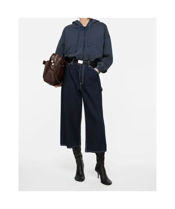 Acne Studios Zip-up Drawstring Hoodie