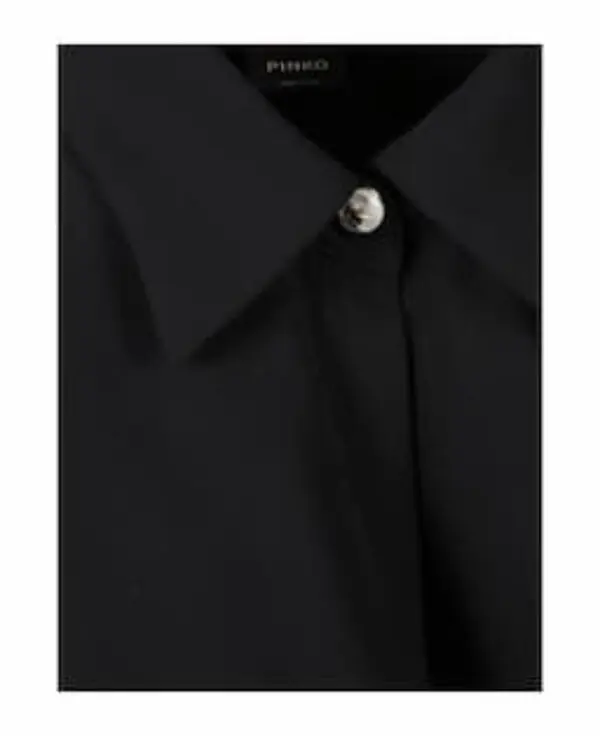 Pinko Tie-waist Shirt Midi Dress