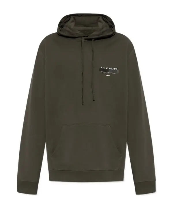 ALLSAINTS Logo Print Hooded Sweater