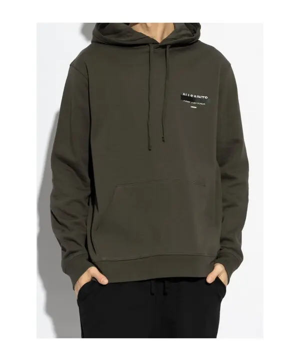 ALLSAINTS Logo Print Hooded Sweater