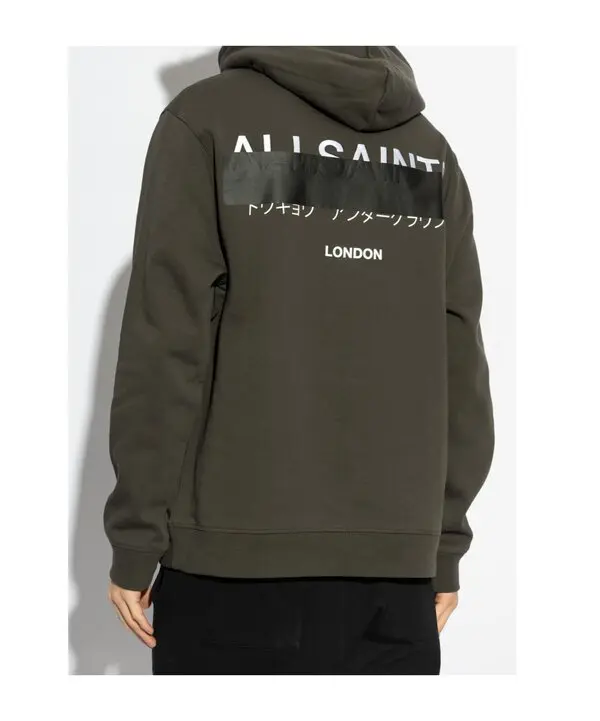 ALLSAINTS Logo Print Hooded Sweater